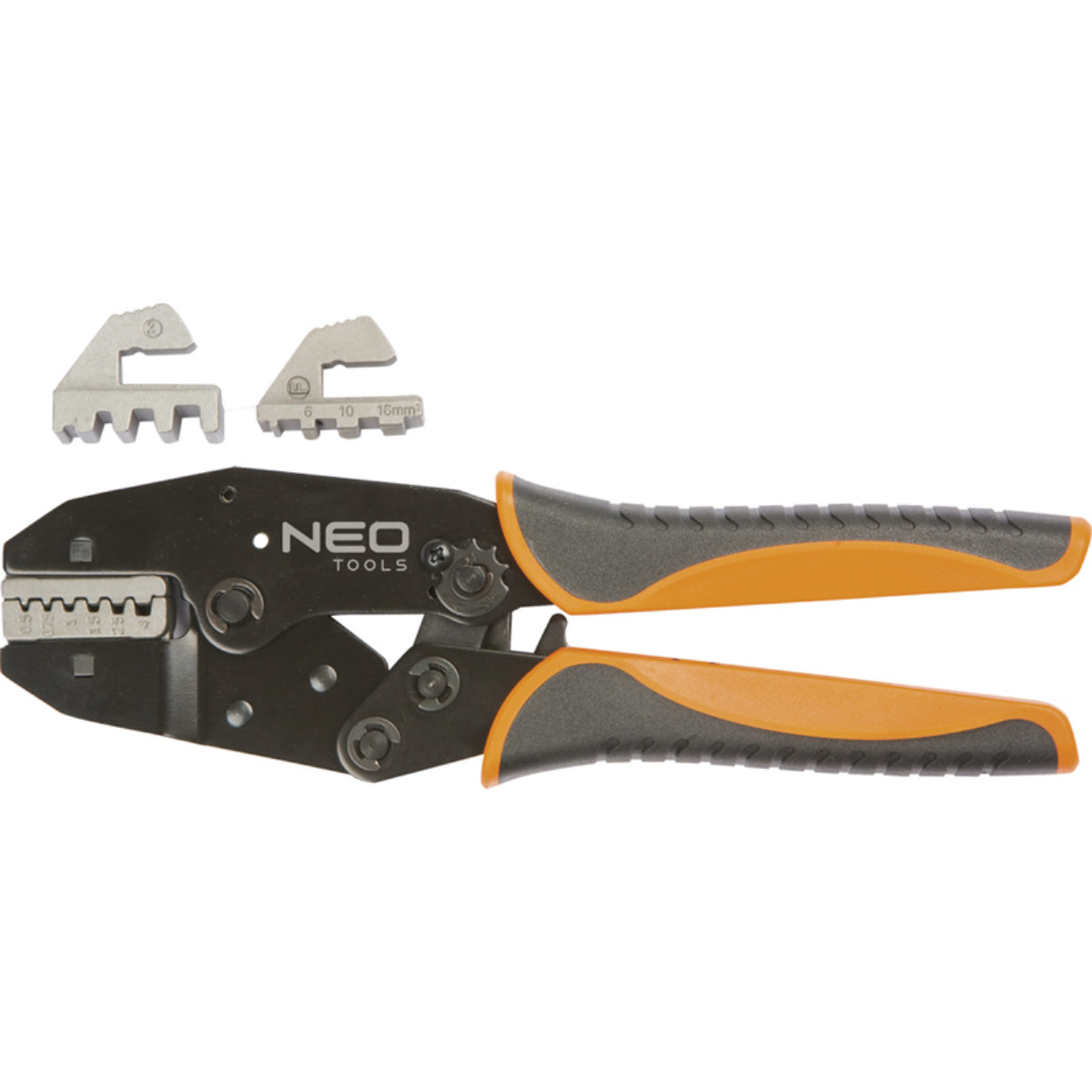 Wire Ferrule Crimping Tool, 0.5- –16 mm2 (22–6 Awg), 220 mm